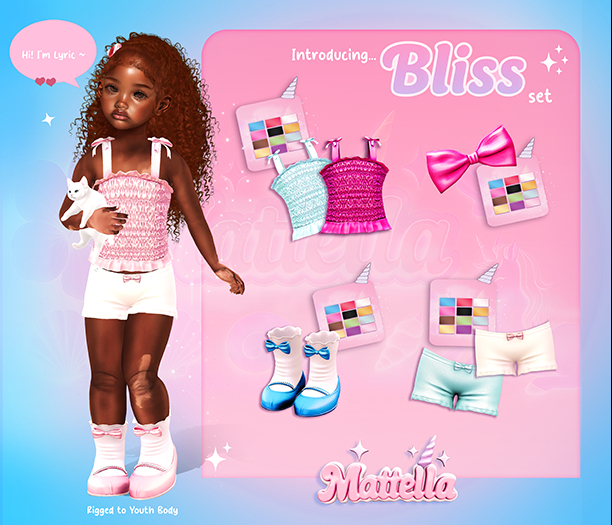 Second Life Marketplace - Mattella - Bliss Set Fatpack